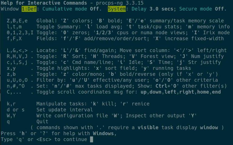 Linux Top Command Linux System Performance Monitoring Tool 8 2daygeek