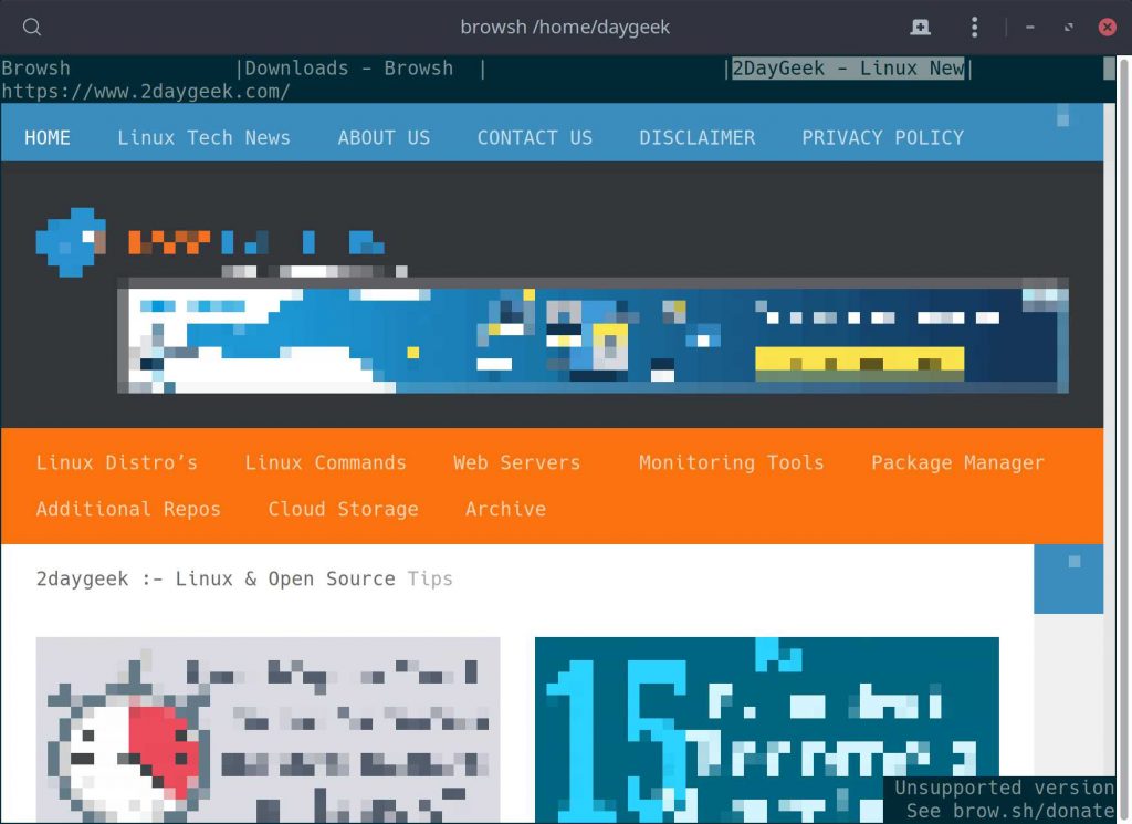 How to Open/Access/Browse a Website Right from Your Linux Terminal | 2DayGeek