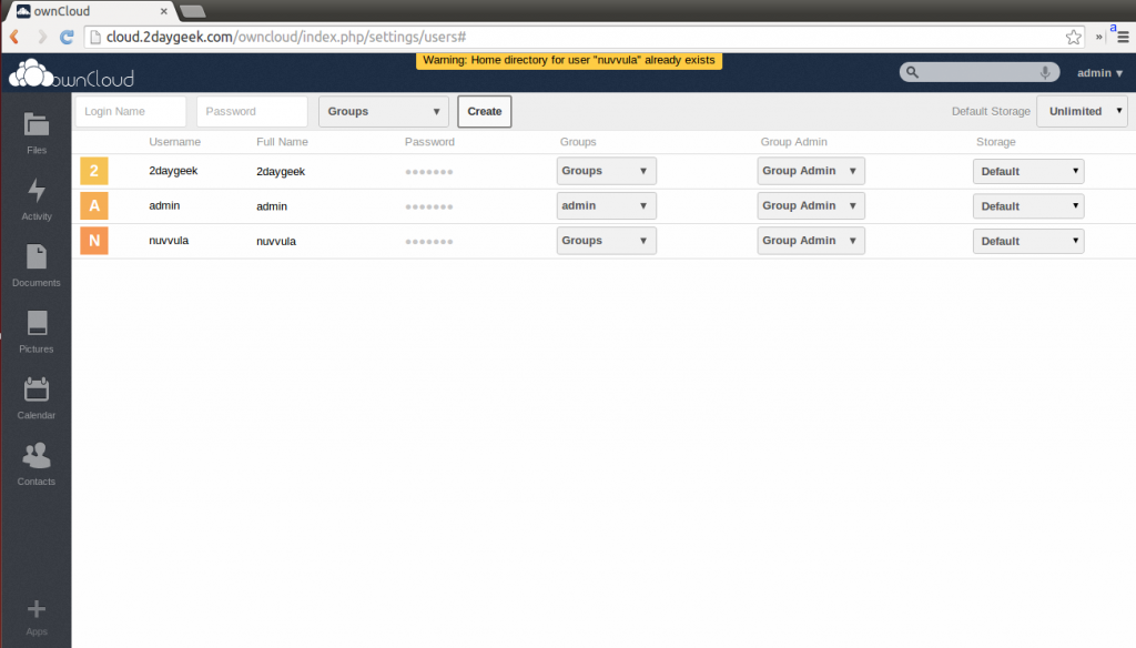 How To Migrate Owncloud From Sqlite To Mysql Database 16 2daygeek