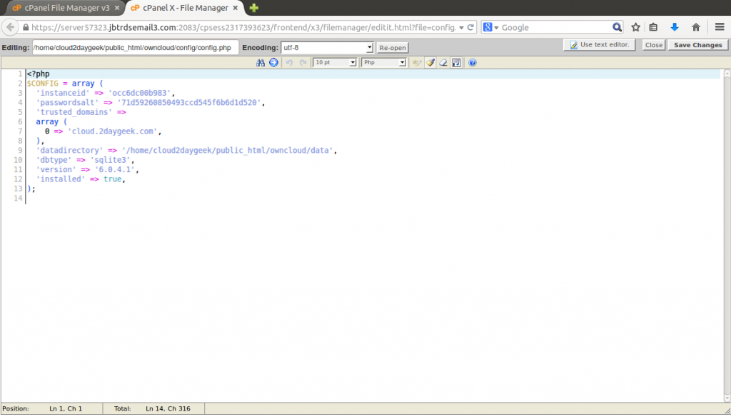 How To Migrate Owncloud From Sqlite To Mysql Database 6 2daygeek