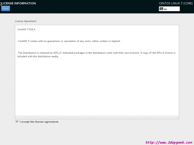 CentOS 7 Desktop installation steps with Screenshots | 2DayGeek