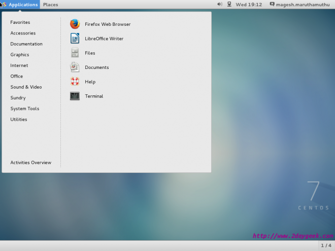 CentOS 7 Desktop installation steps with Screenshots | 2DayGeek