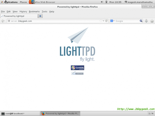 Install Lighttpd 1.4.39 Web Server on Linux | 2DayGeek