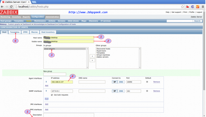 linux-host-zabbix-server-monitor-4a | 2DayGeek