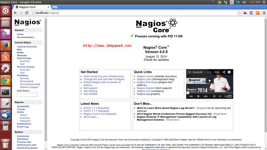 How To Install Nagios 4 Network Monitoring Tool On Ubuntu And Debian 2daygeek