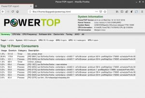 PowerTOP - Monitors Power Usage and Improve Laptop Battery Life in ...