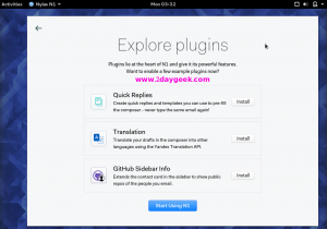 Install Nylas N1 0.4.5 (Extensible Email Client) on Linux | 2DayGeek
