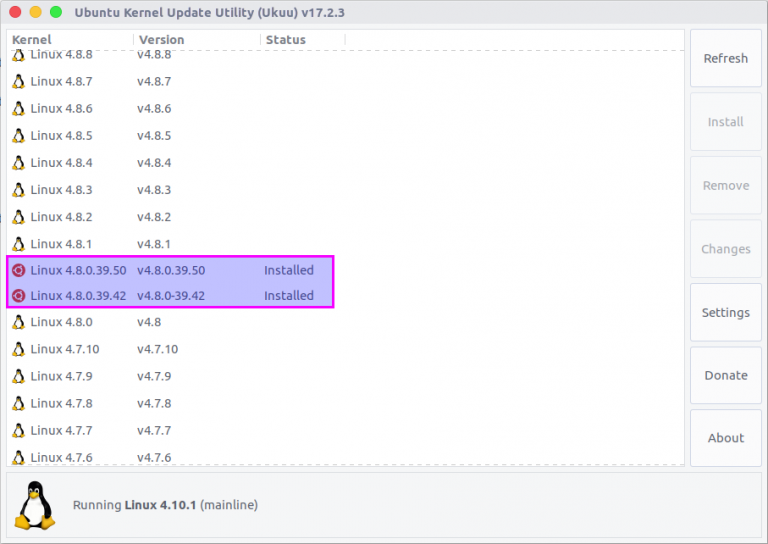 Ukuu – Install/Upgrade Linux Kernel In Ubuntu | 2DayGeek