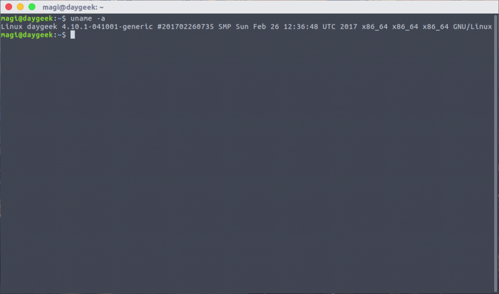 Ukuu – Install/Upgrade Linux Kernel In Ubuntu | 2DayGeek