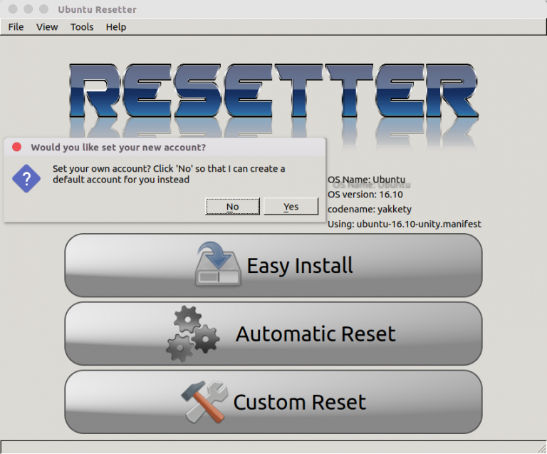 Resetter - Simple Way To Reset Ubuntu/Linux Mint To Factory Defaults | 2DayGeek