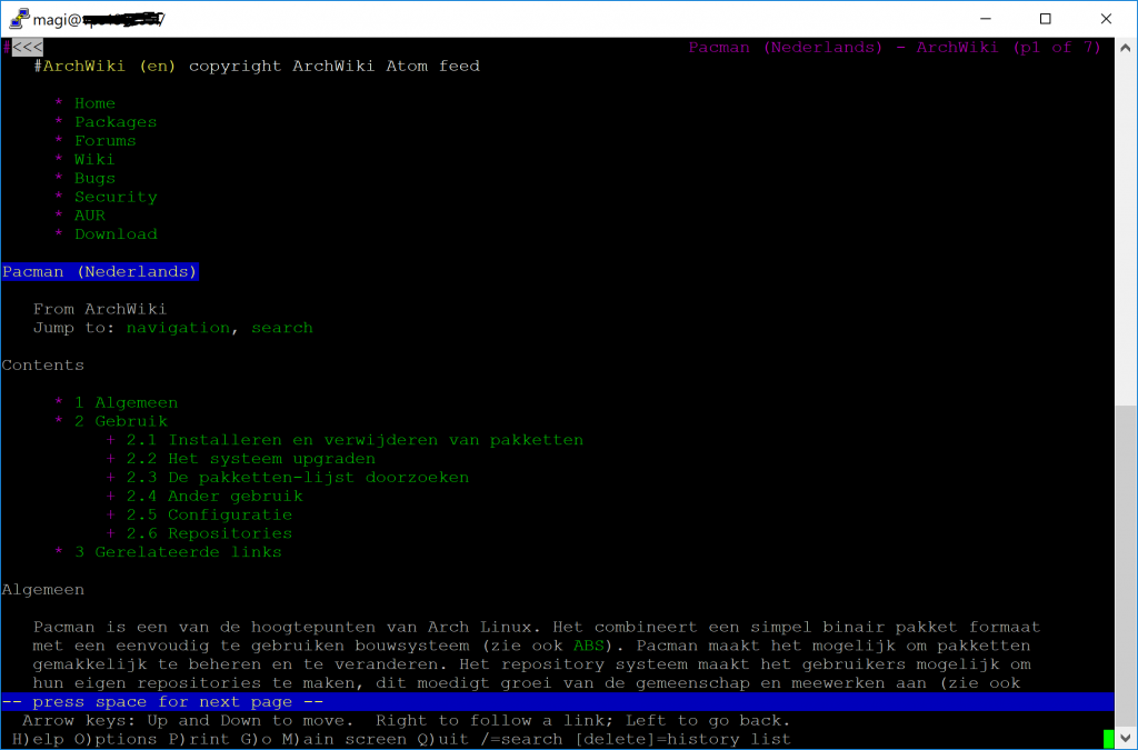 How To Search The Arch Wiki Website From Command Line | 2DayGeek