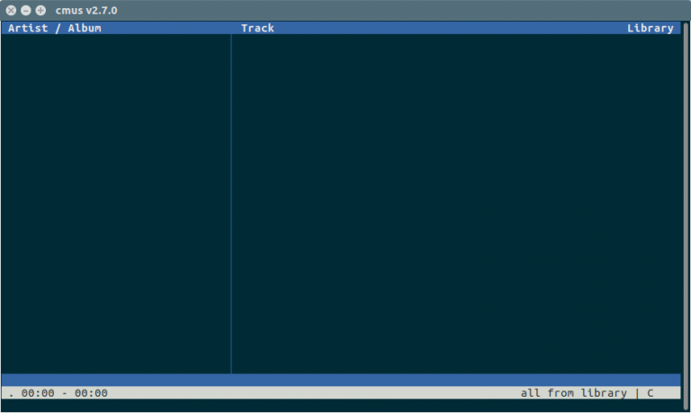 cmus - A Small, Fast And Powerful Console Music Player For Linux | 2DayGeek