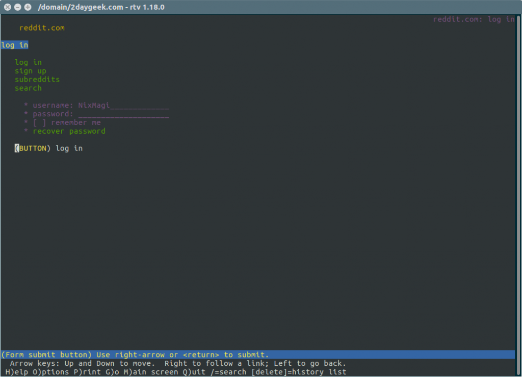 rtv-reddit-terminal-viewer-a-simple-terminal-viewer-for-reddit-7 | 2DayGeek