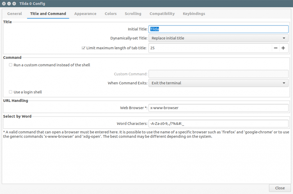Tilda A Gtk Based Drop Down Terminal Emulator For Linux And Unix 2daygeek