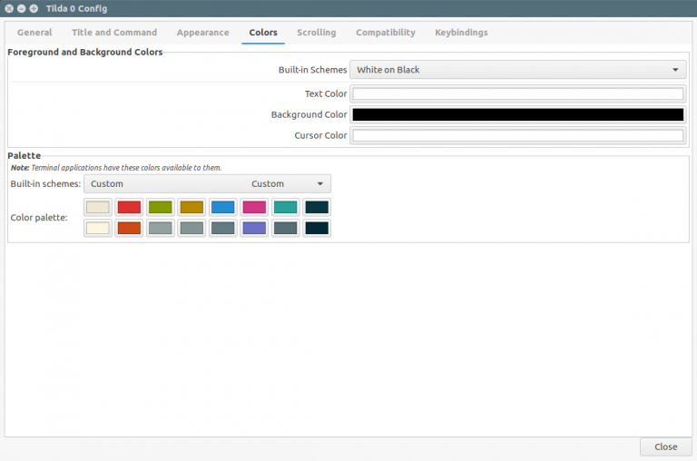 Tilda - A Gtk Based Drop Down Terminal Emulator For Linux And Unix ...