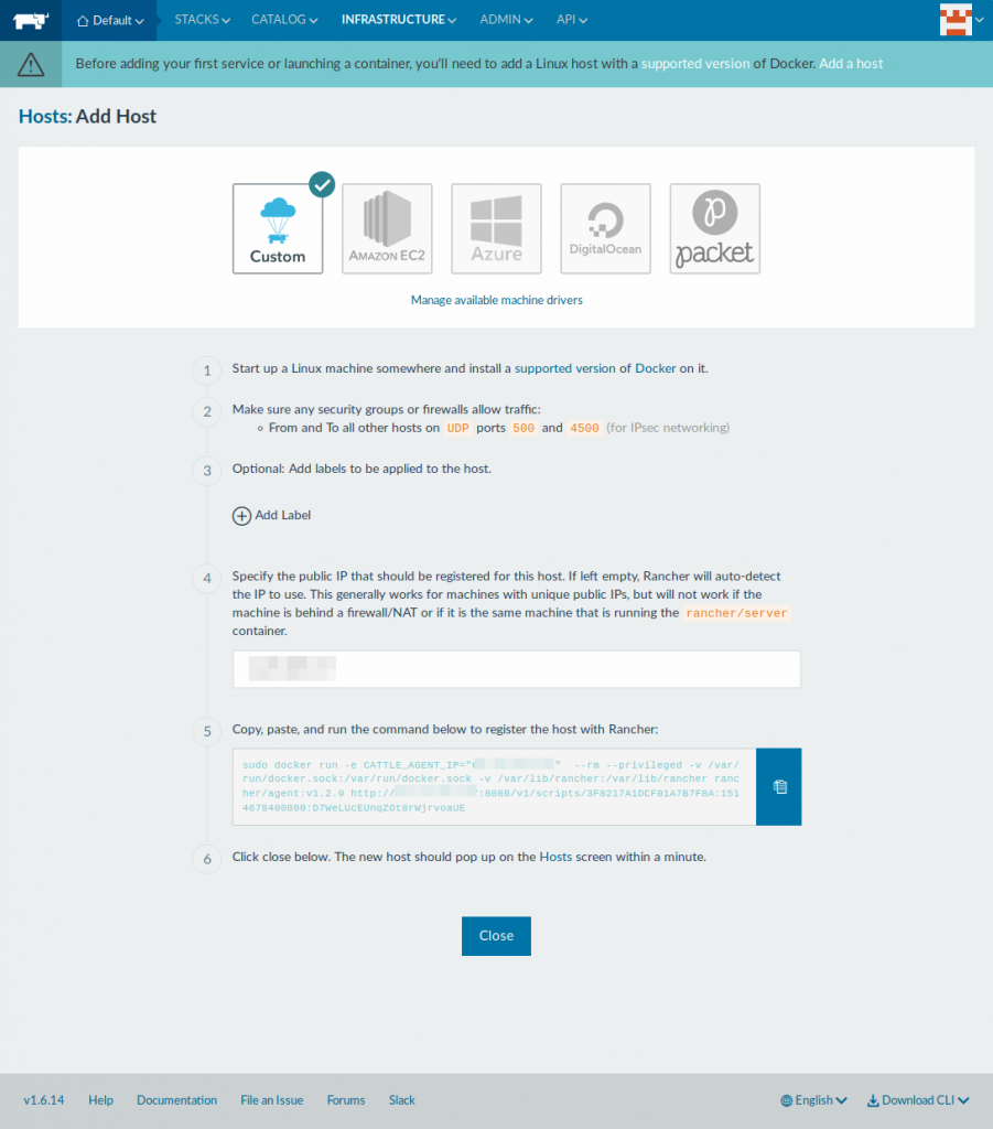Rancher Container Management Application 2daygeek