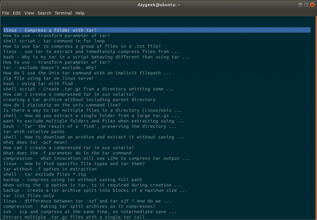 how2 - Simple Way To Browse Stack Overflow From The Terminal | 2DayGeek