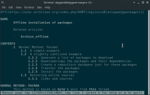 Arch-Wiki-Man - A Tool to Browse The Arch Wiki Pages As Linux Man Page ...