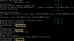 Two Ways To Reset And Change Forgotten Root Password on RHEL 6/CentOS 6 ...