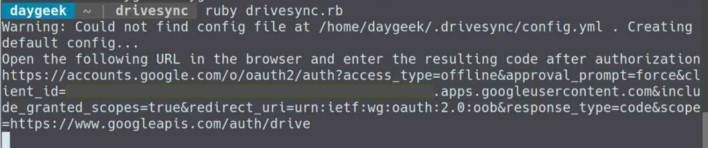 DriveSync - Easy Way to Sync Files Between Local And Google Drive from Linux CLI | 2DayGeek