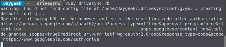 DriveSync - Easy Way to Sync Files Between Local And Google Drive from Linux CLI | 2DayGeek