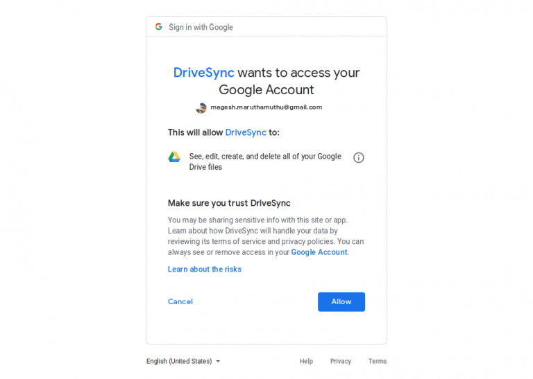 DriveSync - Easy Way to Sync Files Between Local And Google Drive from Linux CLI | 2DayGeek