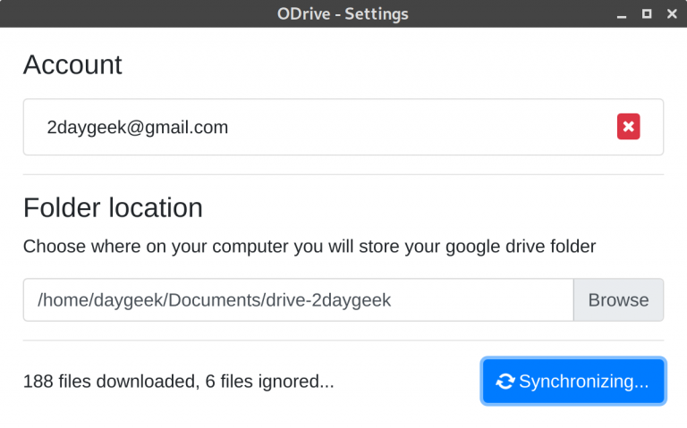 ODrive (Open Drive) - Google Drive GUI Client For Linux | 2DayGeek