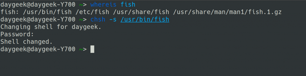 How To Install, Configure And Use Fish Shell In Linux? | 2DayGeek
