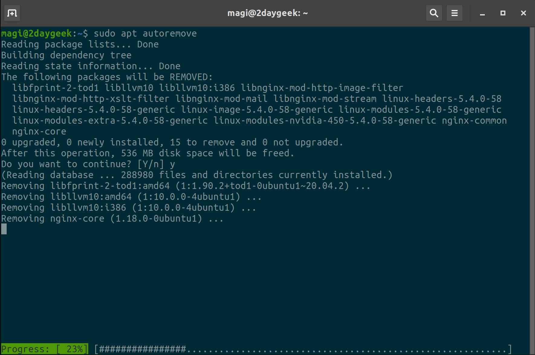 Difference Between apt and apt-get Command | 2DayGeek