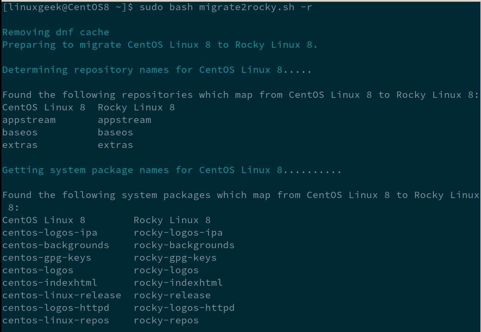 How to Migrate from CentOS 8 to Rocky Linux 8 | 2DayGeek