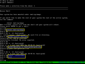 How to Recover Corrupted GRUB 2 Bootloader in RHEL 8 | 2DayGeek