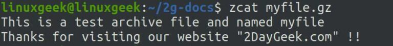 How To Compress Files In Linux Using Gzip Command 2daygeek